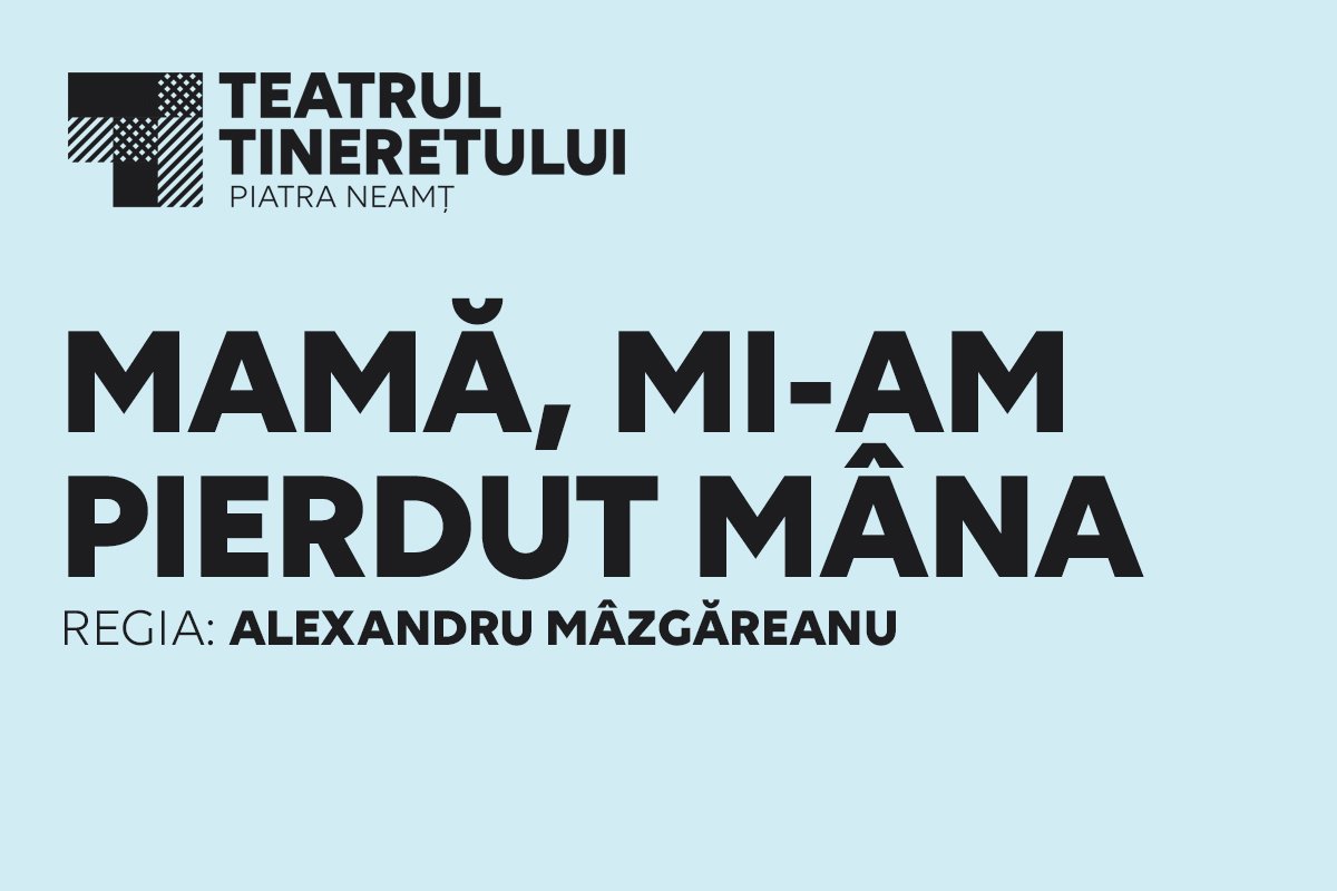 Mamă, mi-am pierdut mâna! Mamă, mi-am pierdut mâna!