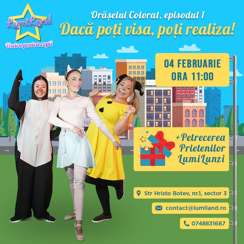 Oraselul Colorat - Episodul 1: Daca poti visa, poti realiza - 04 feb 2023