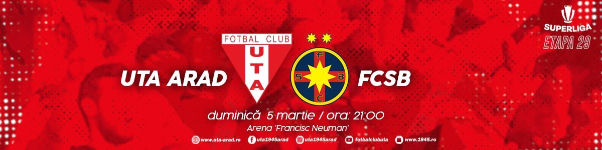 UTA Arad - FCSB
