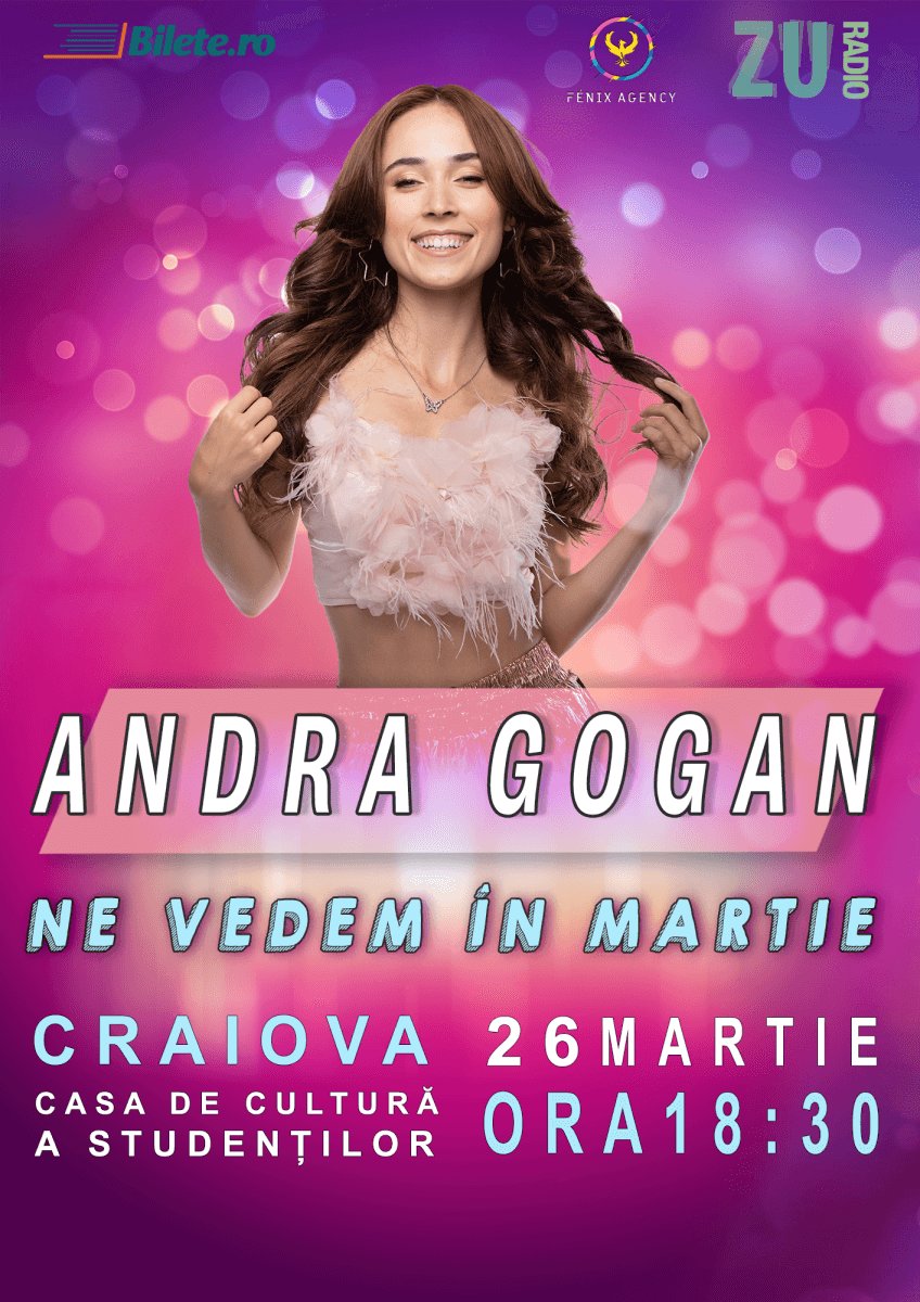 Andra Gogan la Craiova - 26 mar 2023