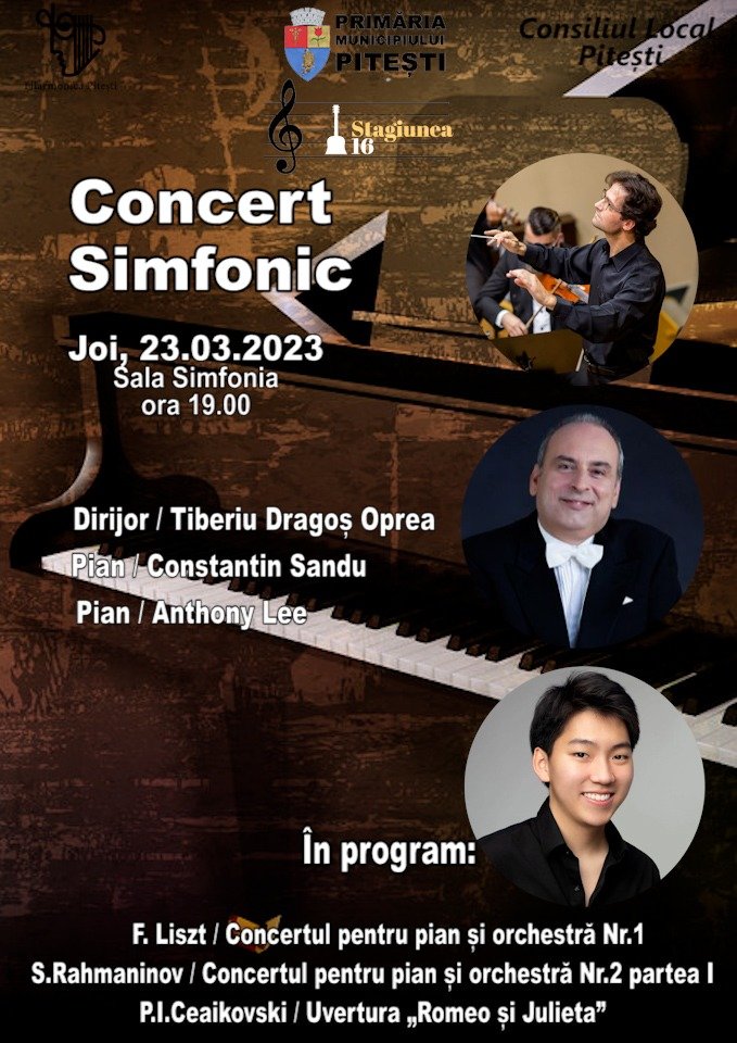 Concert Simfonic - Filarmonica Pitesti - 12 ian 2023