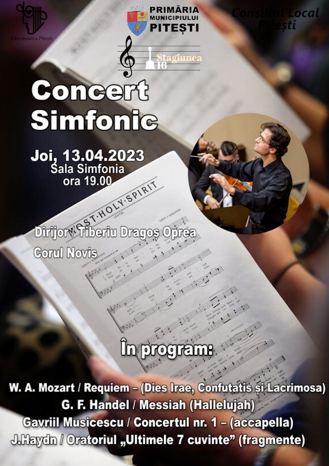 Concert Simfonic - Filarmonica Pitesti - 24 nov 2022
