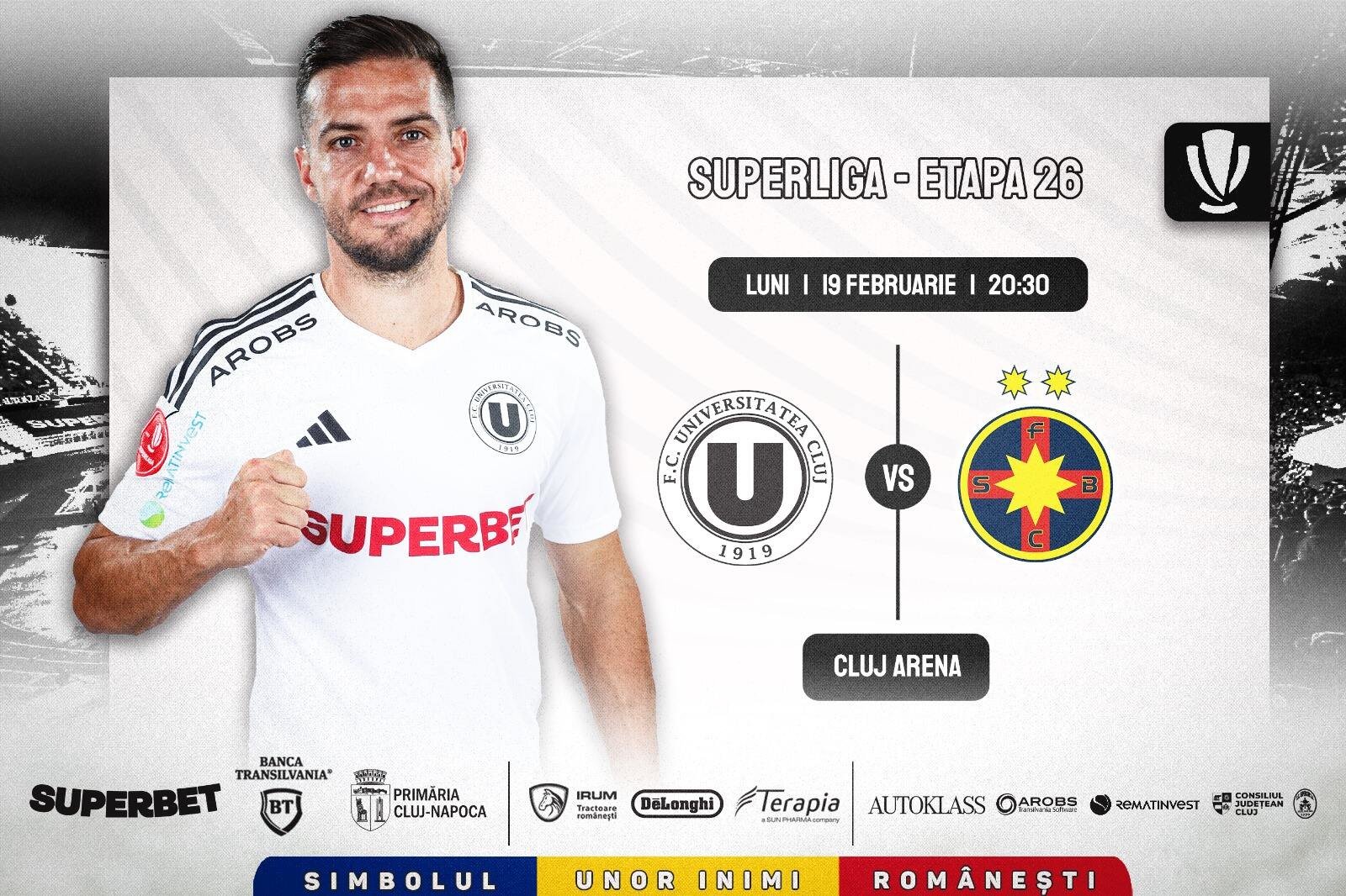 Universitatea Cluj - FCSB