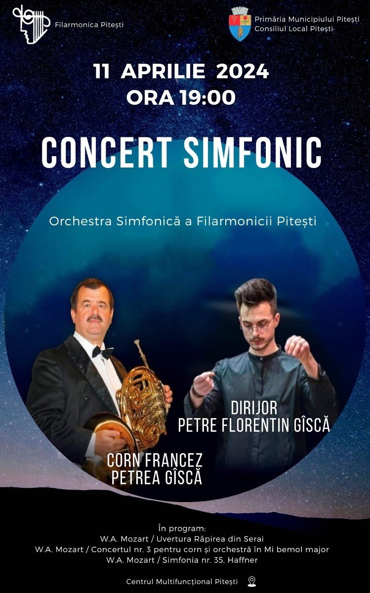 Concert Simfonic - Filarmonica Pitesti - 01 dec 2022