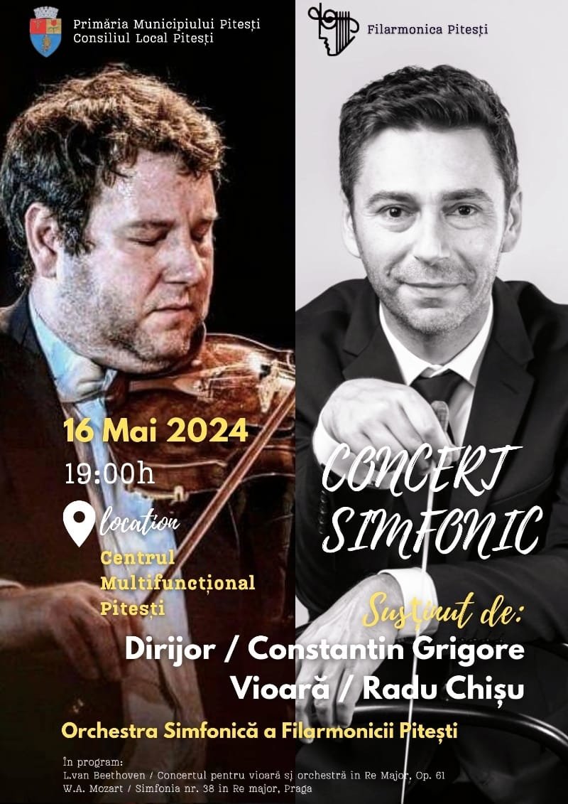Concert Simfonic - Filarmonica Pitesti - 14 dec 2023