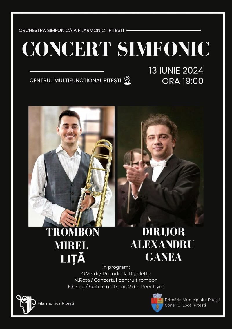 Concert Simfonic - Filarmonica Pitesti - 15 iun 2023