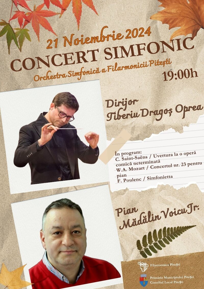 Concert Simfonic - Filarmonica Pitesti - 20 oct 2022