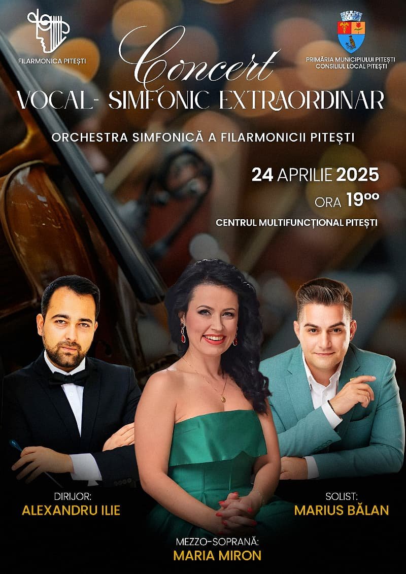 Concert Simfonic - Filarmonica Pitesti - 15 feb 2024