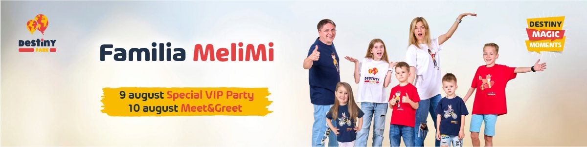 Familia MeliMi la Destiny Park
