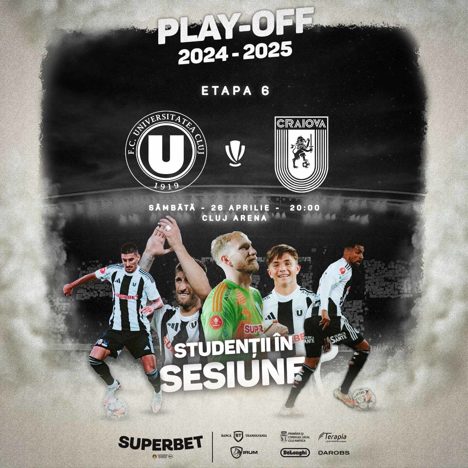 FC Universitatea Cluj - Universitatea Craiova