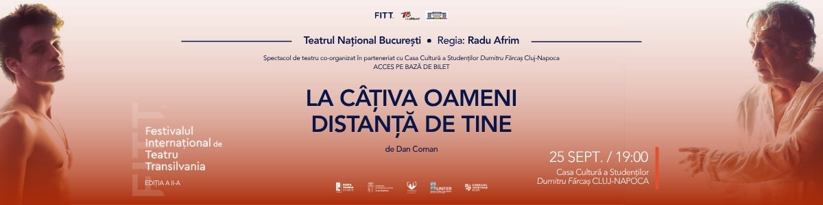 LA CÂȚIVA OAMENI DISTANȚĂ DE TINE de Dan Coman