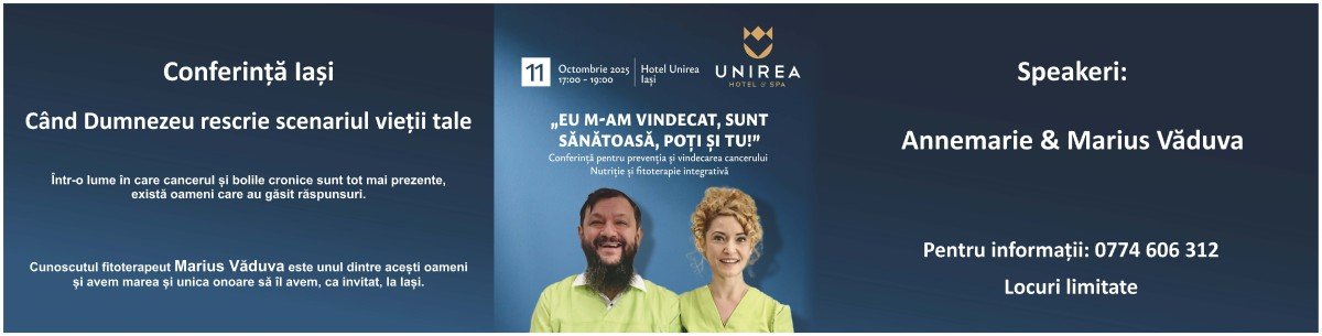 Conferinta - Cand Dumnezeu rescrie scenariul vietii tale - 11 oct 2025