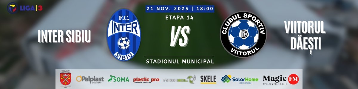 Inter Sibiu vs ACS Viitorul Daesti