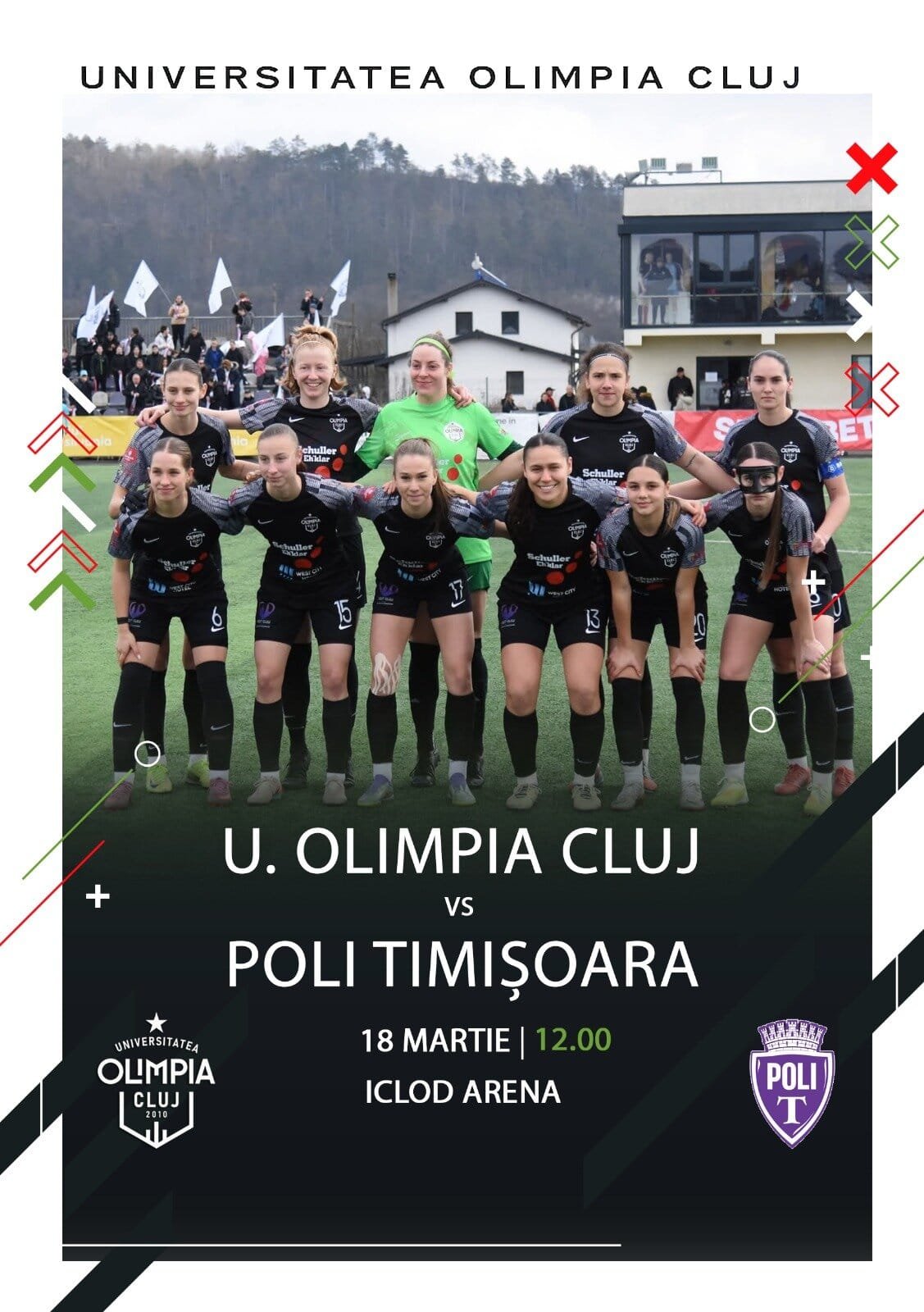Superliga Feminina - Universitatea Olimpia Cluj vs Poli Timisoara - 18 ...