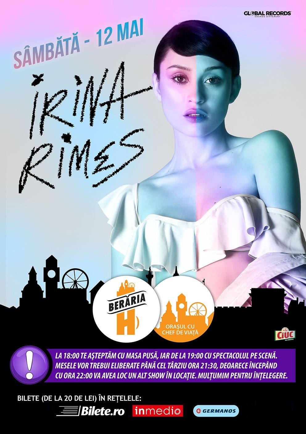 Irina Rimes X Concert la Beraria H